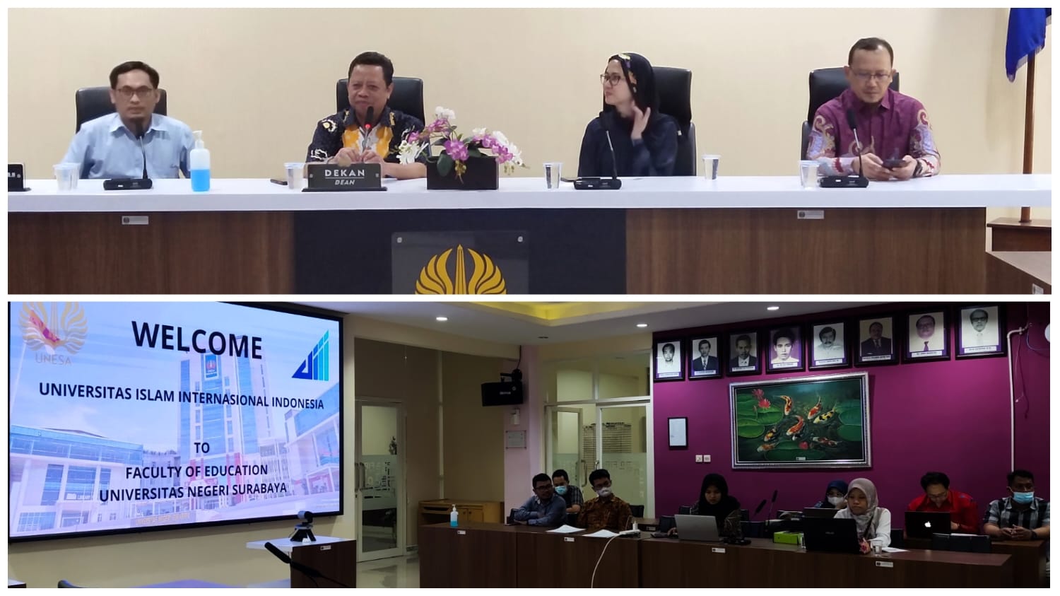 FIP UNESA Menerima Kunjungan dari UIII untuk Sosialisasi Beasiswa Bagi ...